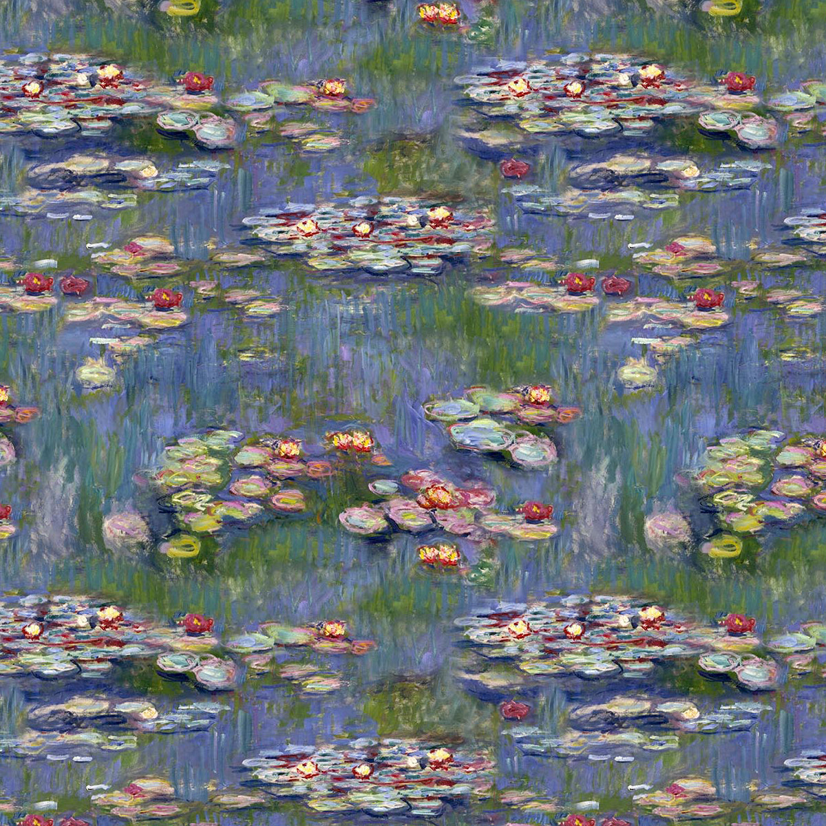 Cotton Fabric - Water Lily - Digital Print – House of Haberdashery