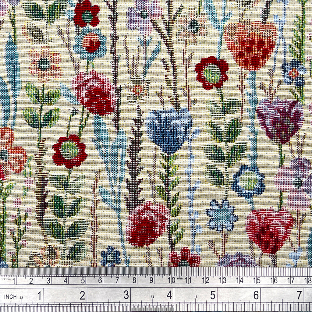 Upholstery Fabric - New World Tapestry - Chelsea - Beautiful Floral Fa ...